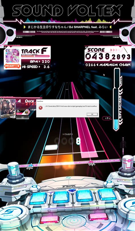 Bug Lazer Problems With Skins · Issue 290 · Drewolunnamed Sdvx