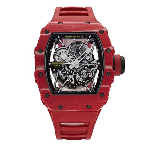 Richard Mille Rm 35 02 Red Quartz Tpt Rafael Nadal Rm35 02