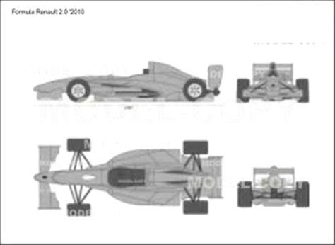 Formula Renault 20 2010 2d Drawing Blueprints 45209 Model
