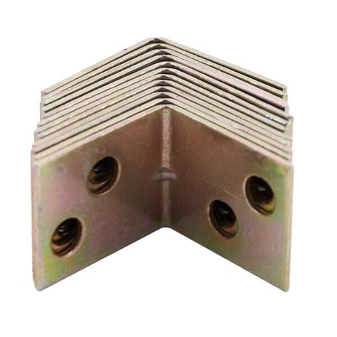 12pcs Metal Shelf 90 Degree Right Angle Bracket Br Grandado