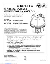 Sta Rite Sr33na Pool Heater Wiring Diagram Wiring Diagram Pictures