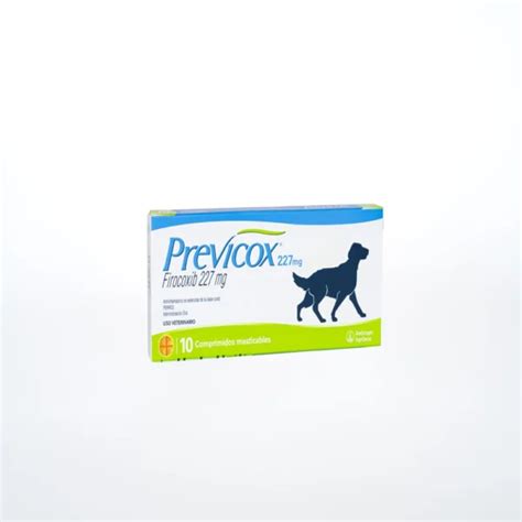 Previcox Firocoxib 227 Mg X 10 Comprimidos Masticables Farmatica