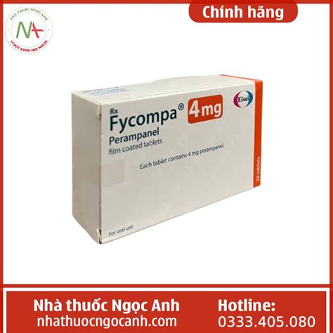 Fycompa 4mg Là Thuốc Gì Mua ở đâu Giá Bao Nhiêu