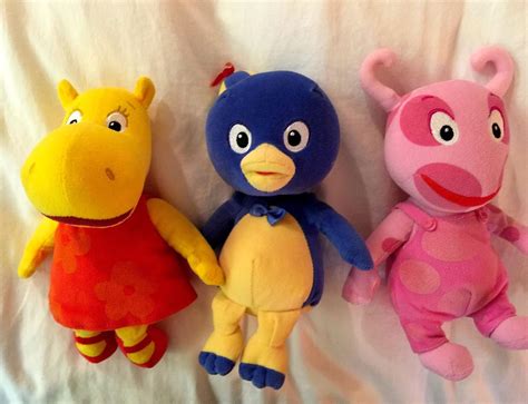 Ty Backyardigans Plush Lot Of 3 Uniqua Pablo Tasha 8 Set 1787220066