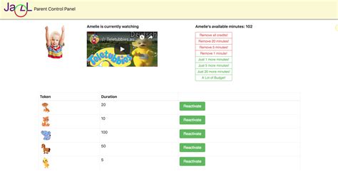 Teletubbies Control Panel