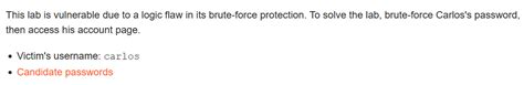 Portswigger Labs — Authentication 6 Booruledie Medium