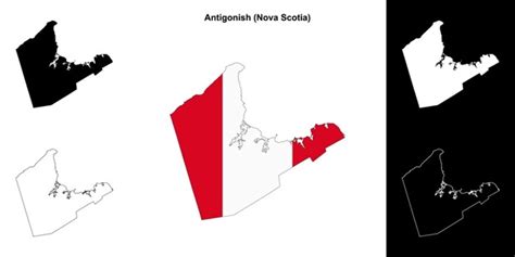 6 Antigonish Map Stock Vectors And Vector Art Shutterstock
