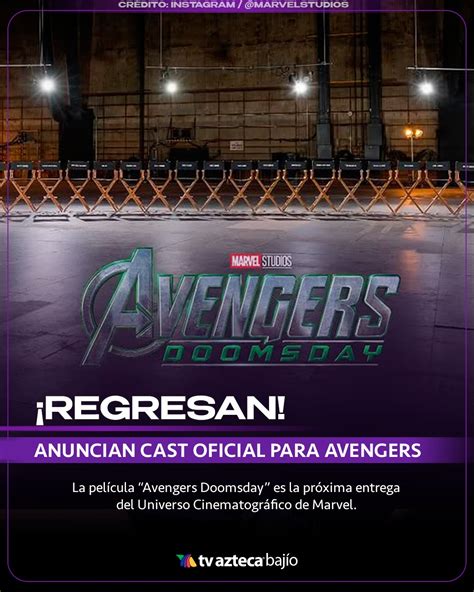 Tv ¡regresa Tenoch Huerta Anuncian Cast Oficial Para Avengers