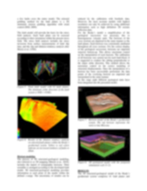 SOLUTION Development Of A D Structural Geological Model As Part Of The Geothermal Exploration