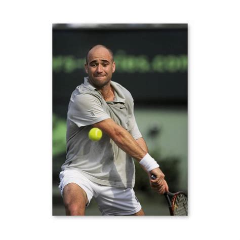 Poster Andre Agassi Tir Aesthetic Posters