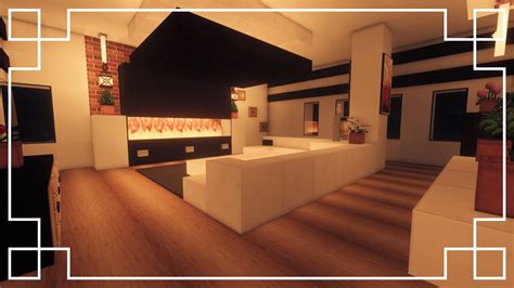 Minecraft Modern Living Room Ideas Cabinets Matttroy