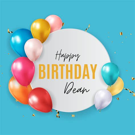 Baker Happy Birthday Dean Olesko 🎉 Wishing You A Fantastic Day