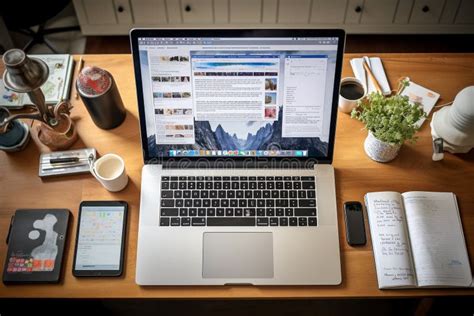 Crafting The Web A Developer S Digital Journey Stock Illustration