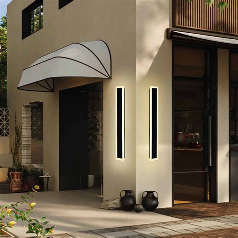 Khepri Dark Grey Sensor Led Wall Light The Lighting Centre Nz