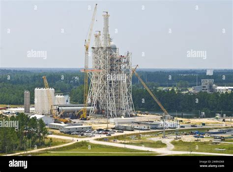 The A 3 Test Stand Under Construction At Stennis Space Center Is Set For Completion And