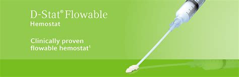 D Stat® Flowable Hemostat La Teleflex