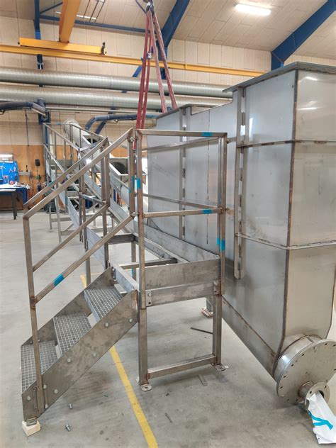 Shaftless Screw Conveyor Inclined Classifier Ø350x9000mm