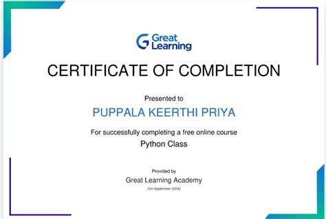 Puppala Keerthi Priya On Linkedin Python Makes Us Extremely Productive