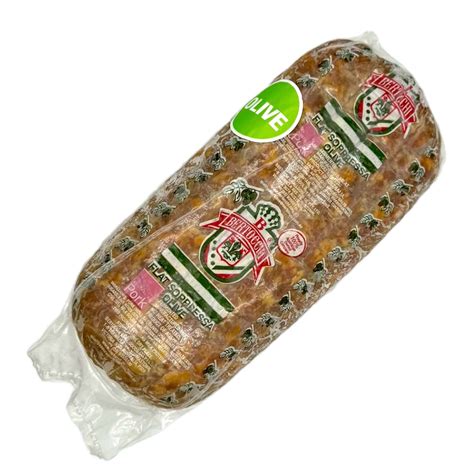 Bertocchi Sopressa Round Olive Rw Apx 2 75kg Foodbrands