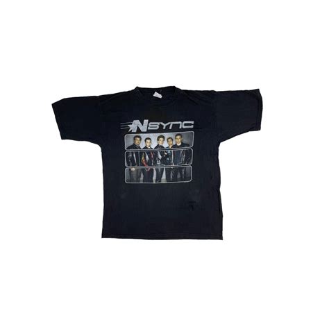 Vintage Vintage 2001 Nsync Popodyssey Tour Tee Grailed