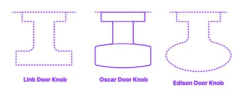 Door Knobs Dimensions And Drawings