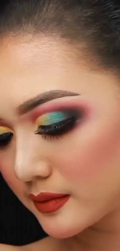 Vibrant Makeup Art Wallpaper Free Download
