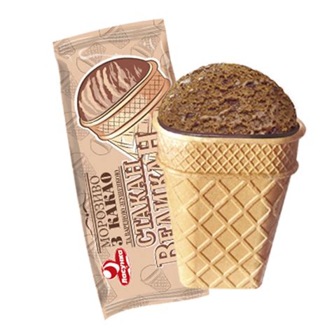 Мороженое Стакан Великан Шоколадный ⋆ Айс Store