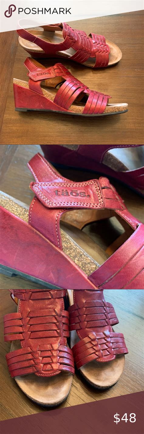 Taos Tradition Huarache Style Wedge Sandals Summer Wedge Heel