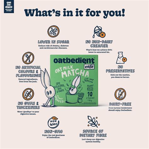 Oatbedient Oat Milk Matcha 10s X 30g Shopee Malaysia