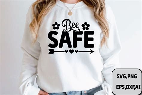 Bee Safe Svg Graphic By Sd Design · Creative Fabrica