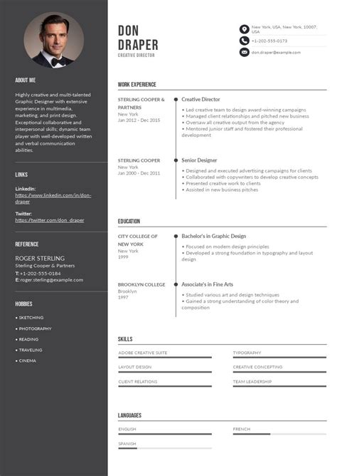 Professional Modern Resume Templates And Writing Guide