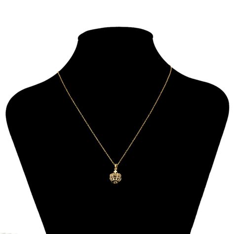 Lantisor Elegant Dama Coroana Placat Aur Accessories For You Afyro