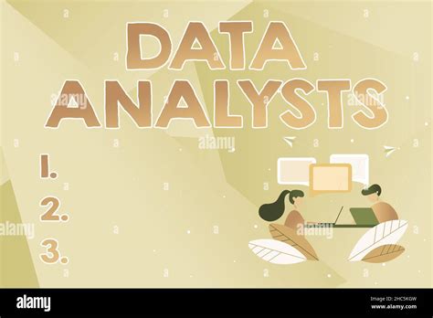 Text Sign Showing Data Analysts Internet Concept Programmer Design And Create Report Identifies