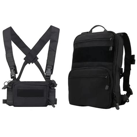 Custom Tactical Chest Rig Backpack Combo Manufacturer Supplier