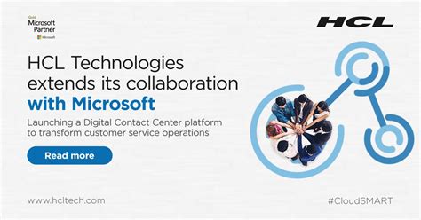 Anshul Agarwal On Linkedin Hcl Technologies Announces Collaboration With Microsoft To Launch New…