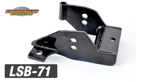 Anti Squat Adjustable Leaf Spring Mounts For 1970 1981 Camaro
