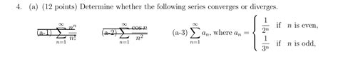 solved a 12 ﻿points ﻿determine whether the following