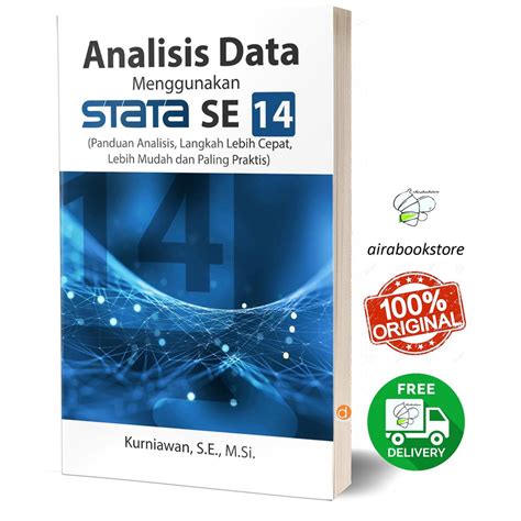 Jual Buku Analisis Data Menggunakan Stata SE DP A ORIGINAL Shopee Indonesia