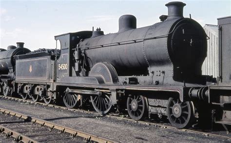 Former Caledonian Railway 72 Class 4 4 0 No 54500 At Inverurie Mpd