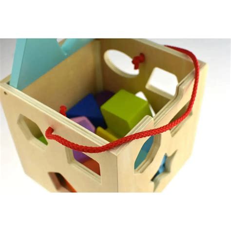 Wooden Shape Sorter Toybox Tales