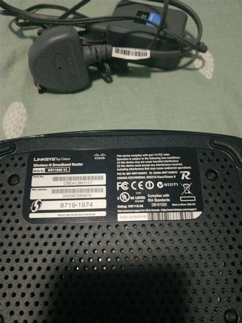 Linksys Cisco Wireless N Broadband Router Computers And Tech Parts