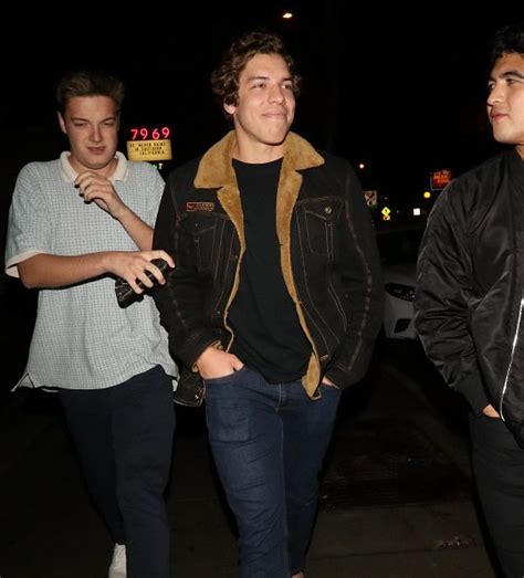 Arnold Schwarzeneggers Son Joseph Baena Flaunts Athletic Body While