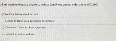 Solved All Of The Following Are Examples Of Biophysical