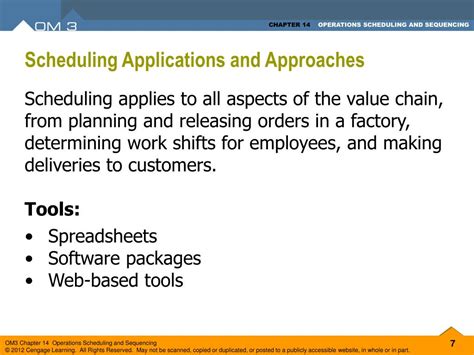 Ppt Operations Scheduling And Sequencing Powerpoint Presentation