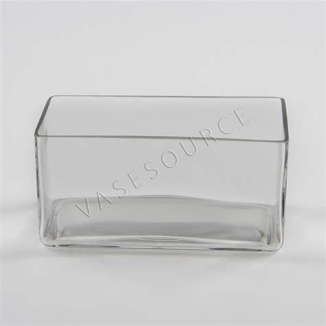 Rectangular Clear Glass Vases At Joseph Shupe Blog