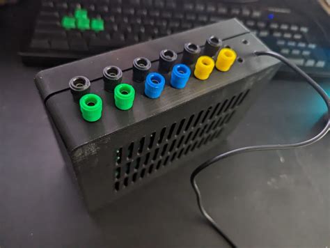 Smart Home Ampspeaker Switch Esp32 8x Relay Board Enclosure Free 3d