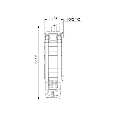 Grundfos Unterwasserpumpe Sp18 7 Ohne Motor 60 Bar Volumenstrom 18m3