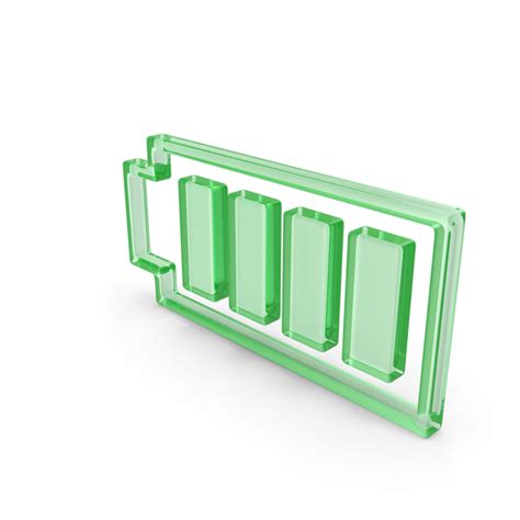 Glass Battery Full Icon 3d Object 2299514351 Shutterstock
