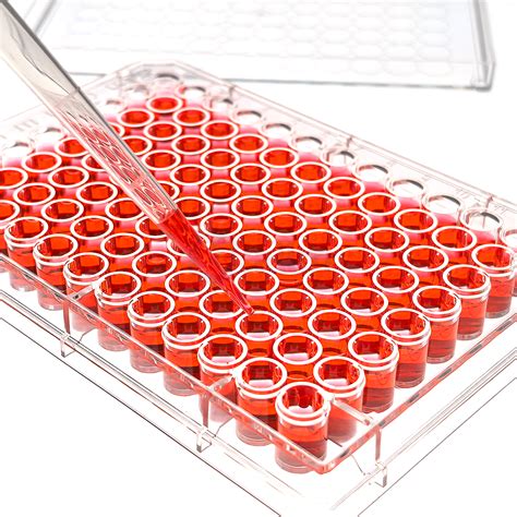 High Quality 96 Well Cell Culture Plate Sterile