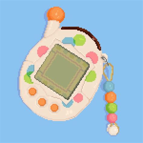 My First Tamagotchi Pixel Art Nostalgia